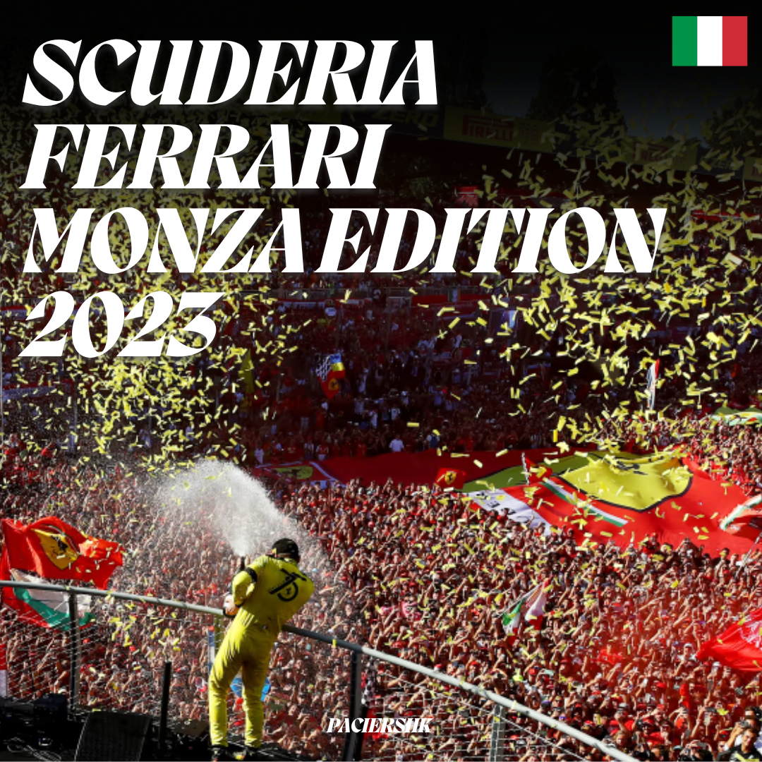 Scuderia Ferrari 2023 Monza Edition – PACIERS 香港一級方程式實體店