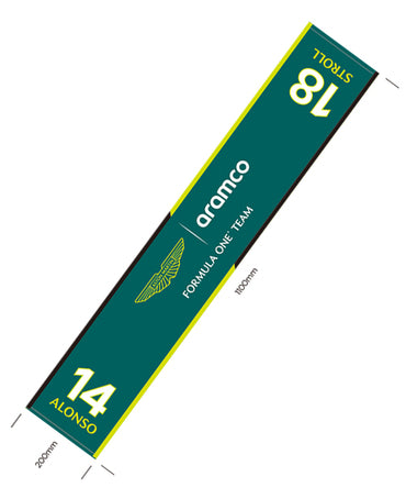 [Pre-Order] Aston Martin F1 2025 Japanese GP Towel Scarf - Green [Suzu ...