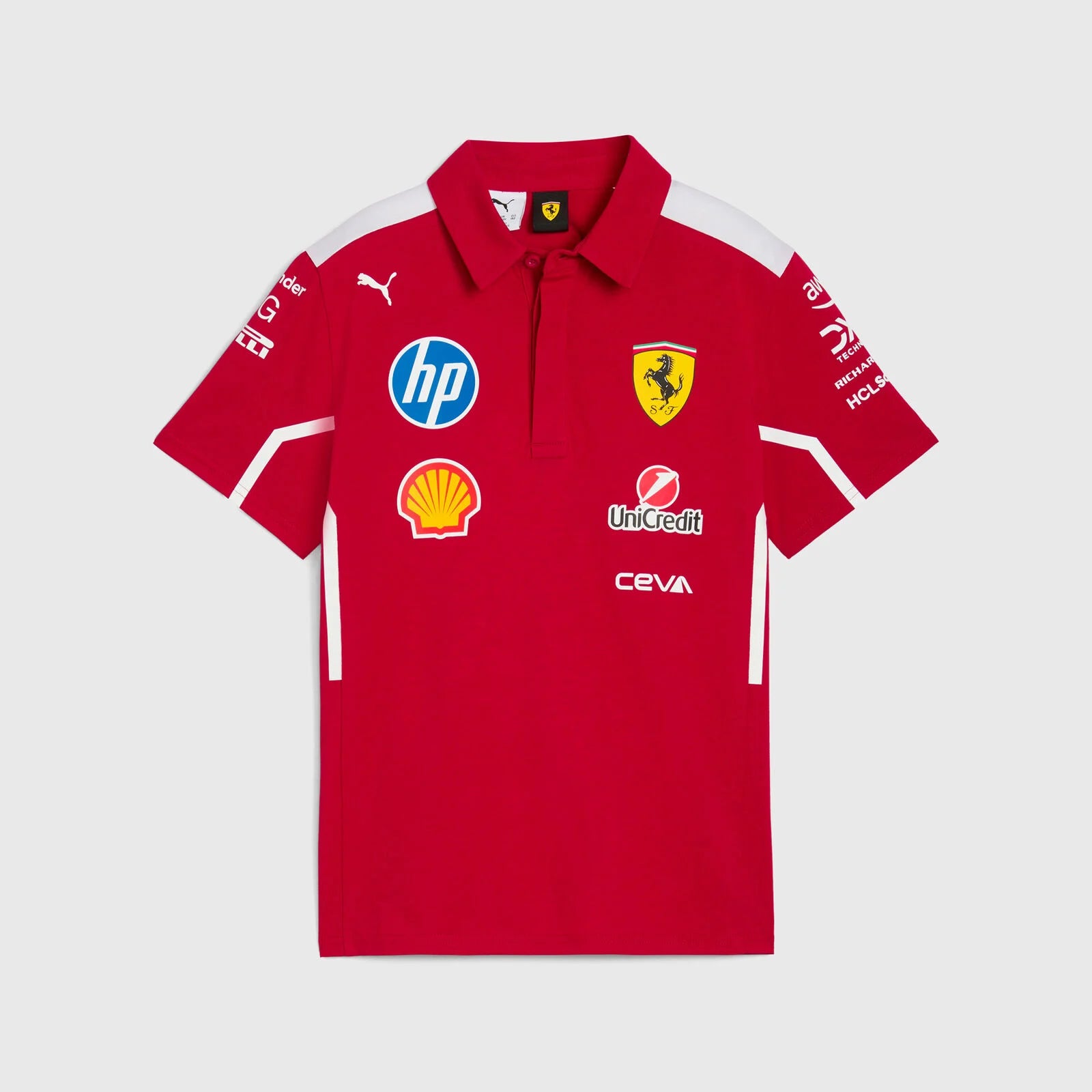 [Pre-Order] Scuderia Ferrari 2025 Team Polo - Kids – PACIERS 香港一級方程式實體店