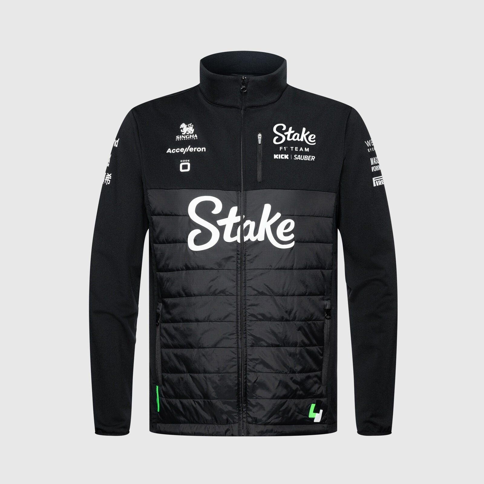 [Pre-Order] Stake F1 Kick Sauber 2024 Team Hybrid Jacket – PACIERS 香港一級 ...
