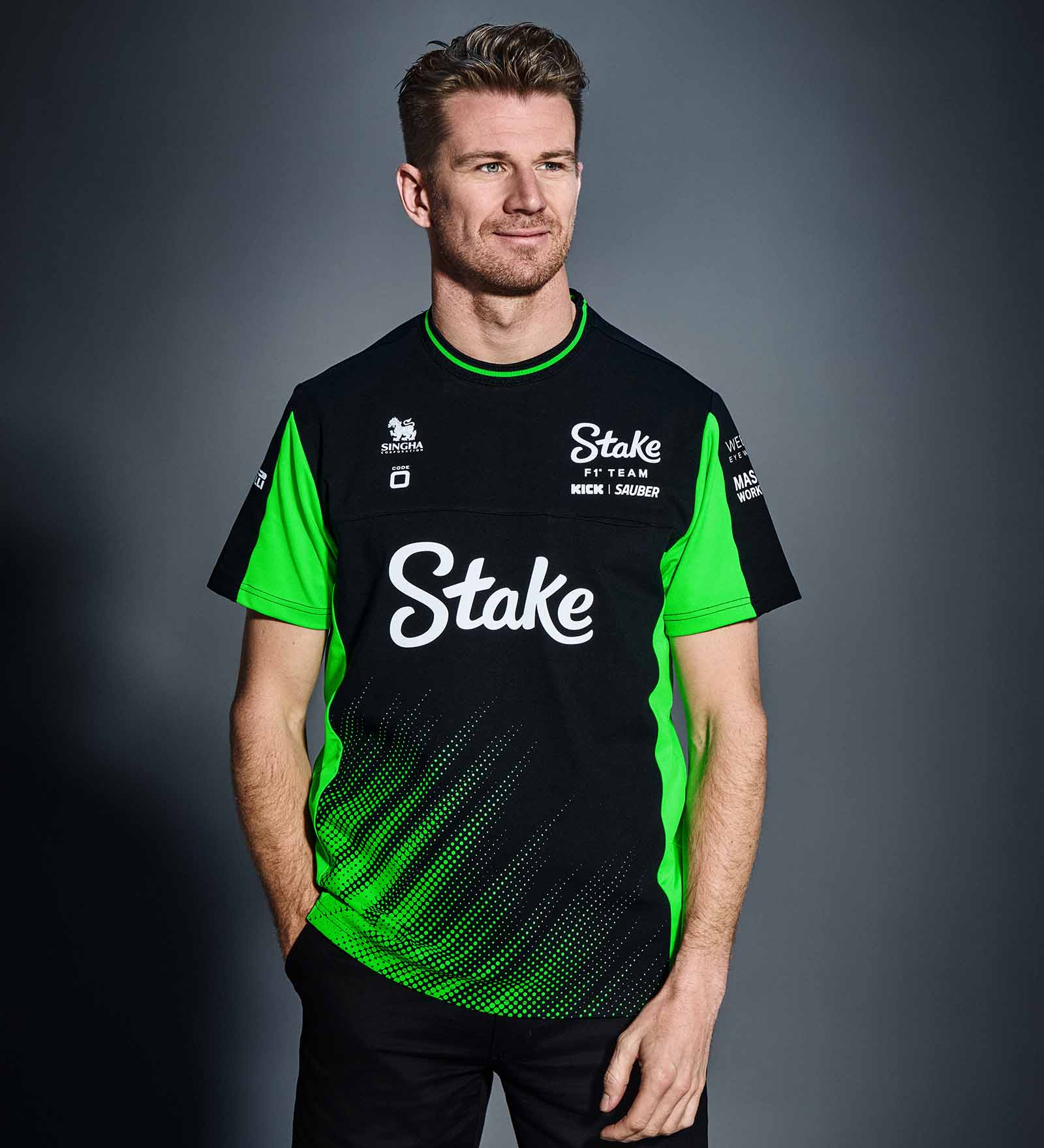 [Pre-Order] Kick Sauber Stake F1 2025 Team T-Shirt – PACIERS 香港一級方程式實體店